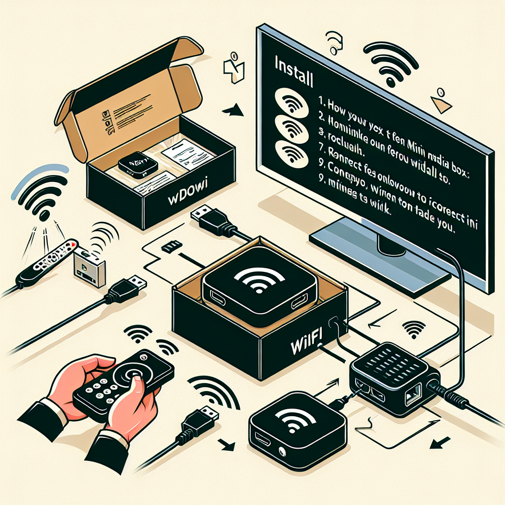 Hoe installeer je de Next Mini mediabox via wifi?